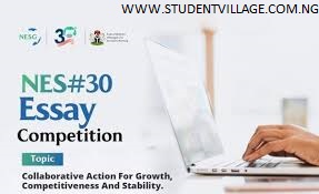 Apply For NESG Essay Competition 2024 - Student Village