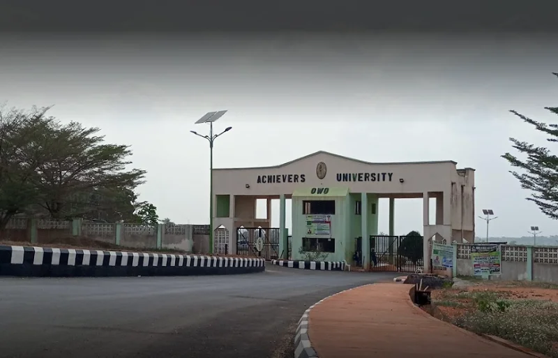 Achievers University Owo School Fees Schedule for 2024/2025 Academic ...